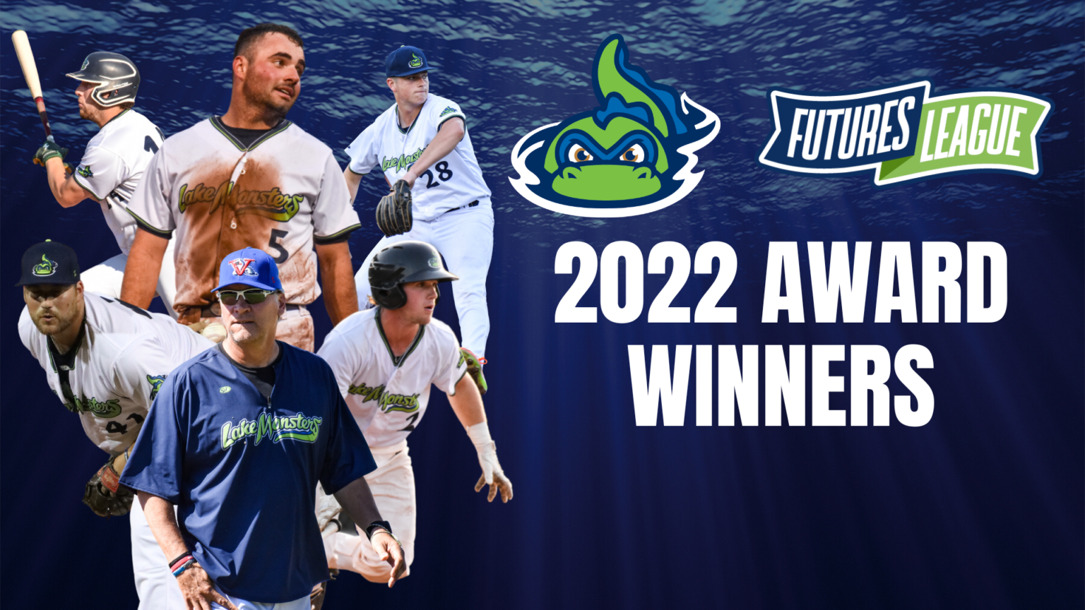 2022 Lake Monster Team and League Award Winners - Vermont Lake Monsters