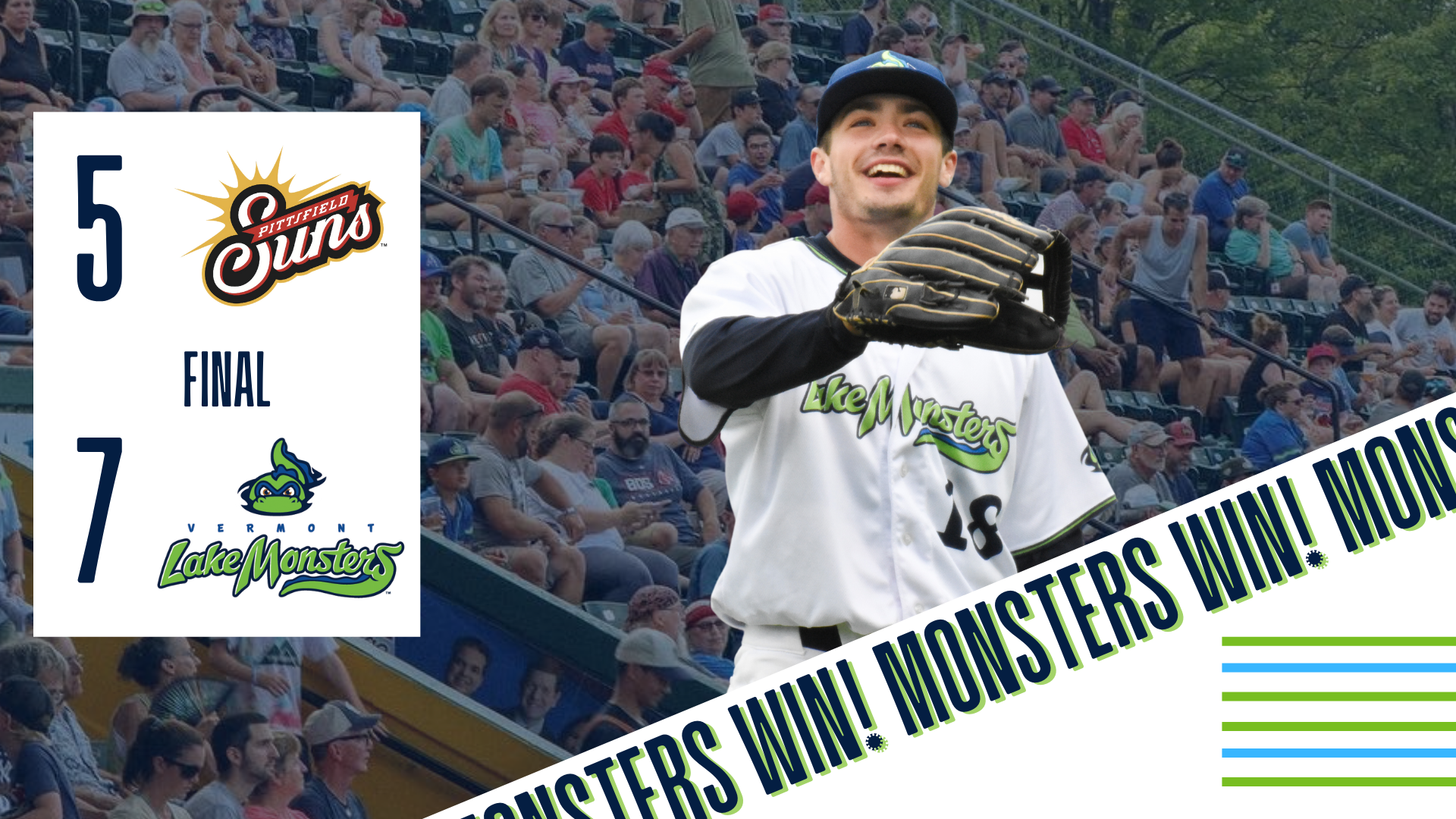 Vermonters Key Rally In Monsters Win 7-5 Sunday